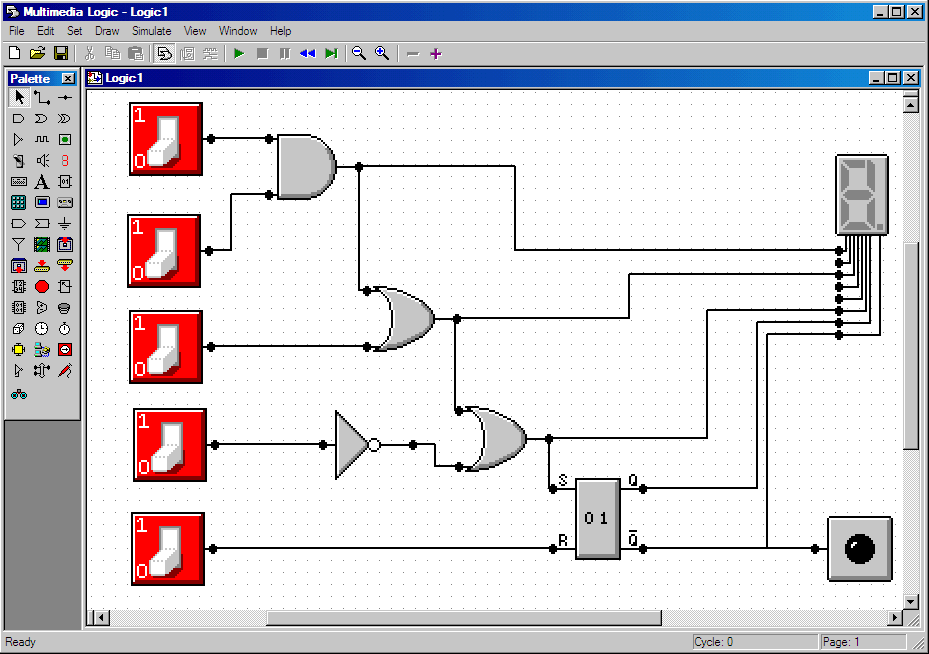Digital Logic Circuit Design Simulator Software Electronic Circuits